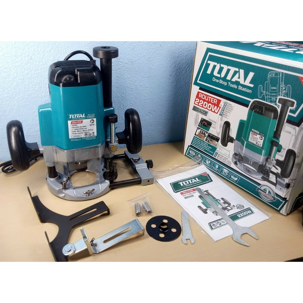 Electric Router 2200w With 12PACKEDBITS - Nimz power tools