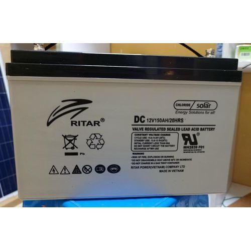 Ritar 150AH Solar Battery Non Maintenance Solar Battery - Nimz power tools