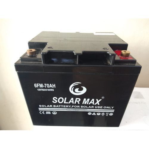 Solarmax Solar 70AH Solar Battery-Black - Nimz power tools