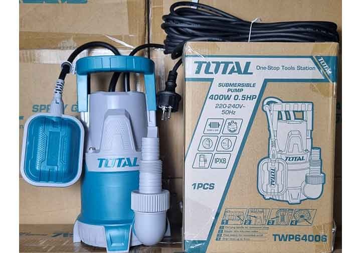 TOTAL Submersible pump 400W - Nimz power tools