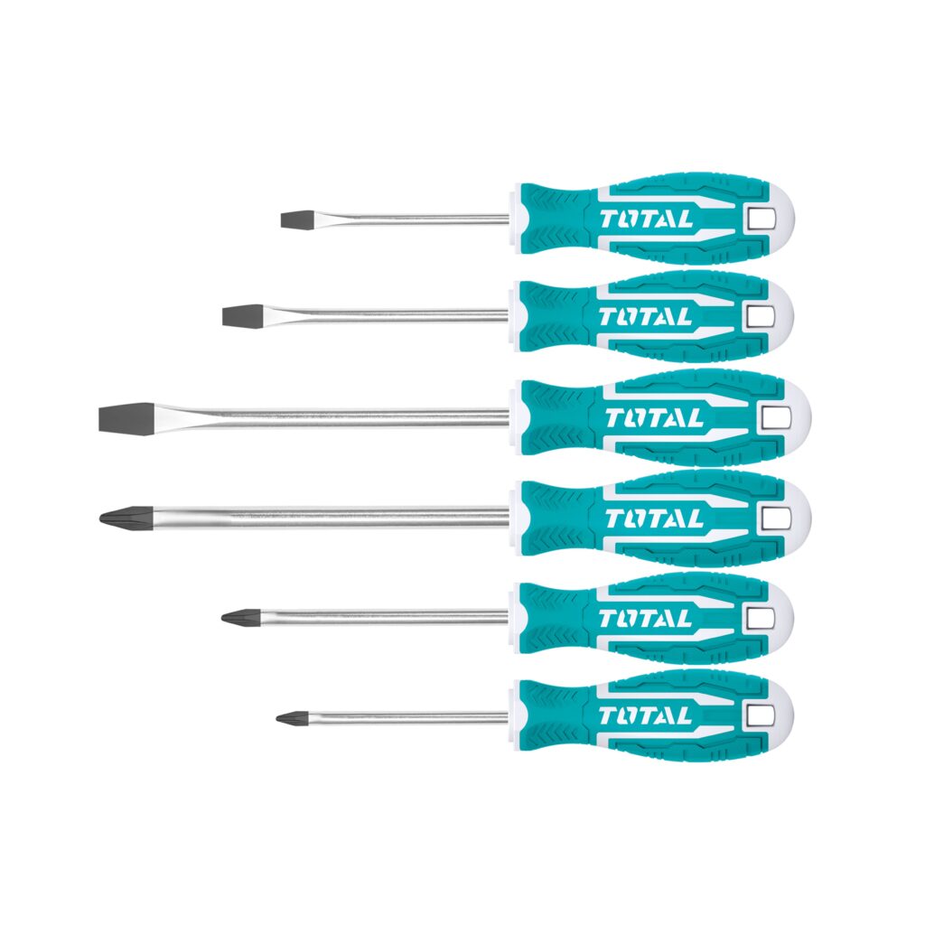 TOTAL 6 Pcs screwdriver set - Nimz Power Tools