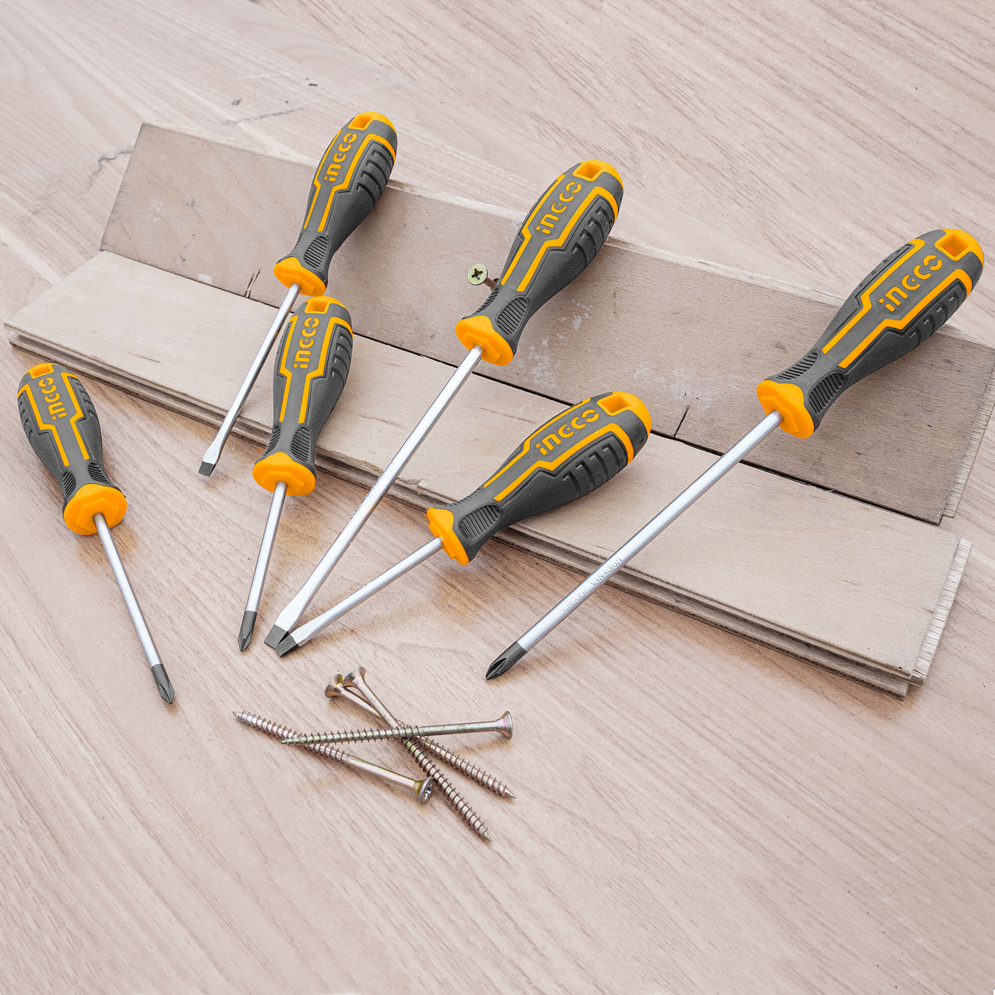 INGCO 6 Pcs screwdriver set - Nimz power tools