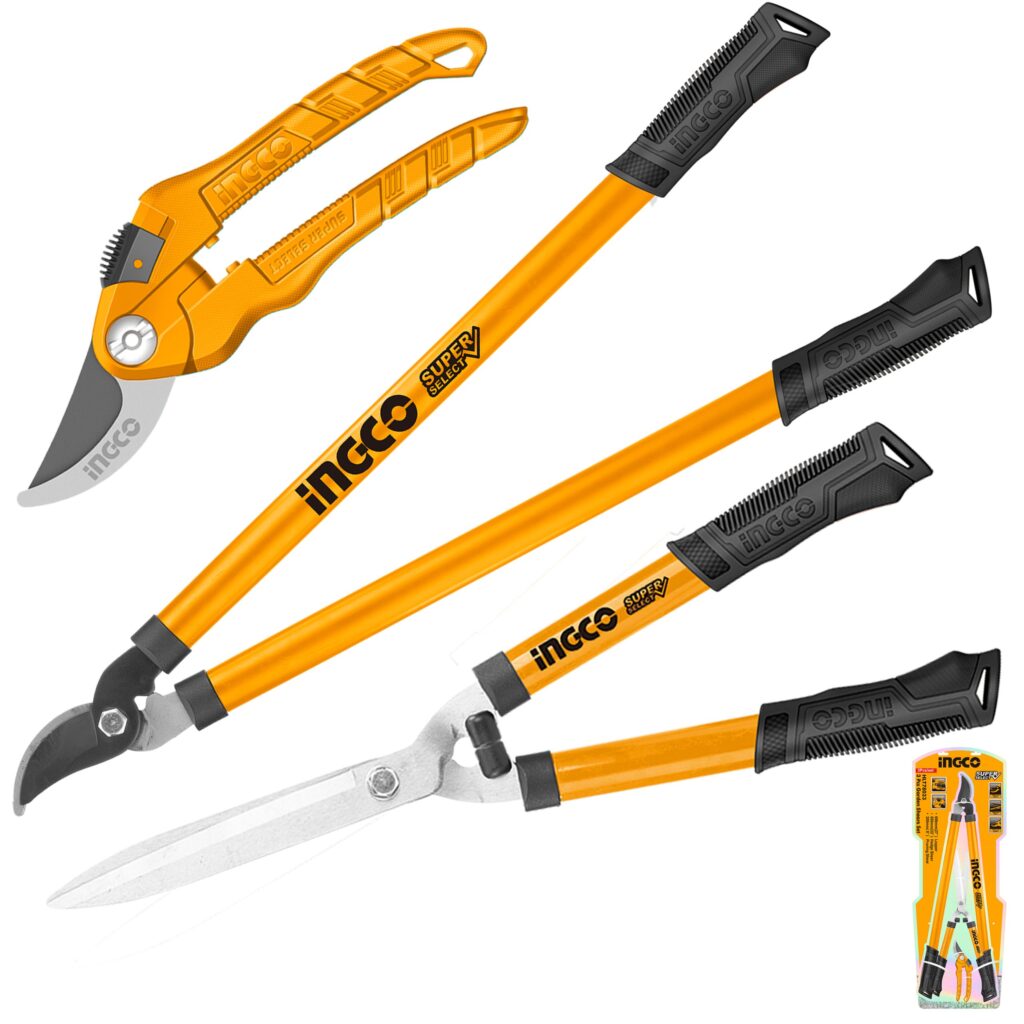 INGCO 3 Pcs garden shears set - Nimz power tools