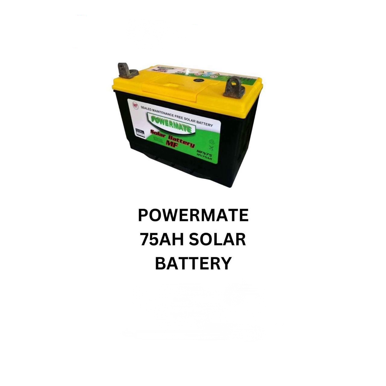Powerful Powermate 75Ah Solar Battery - Nimz Power Tools