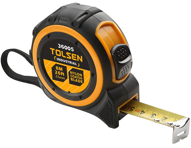 TOLSEN MEASURING TAPES 8M/26FTx25MM - Nimz power tools